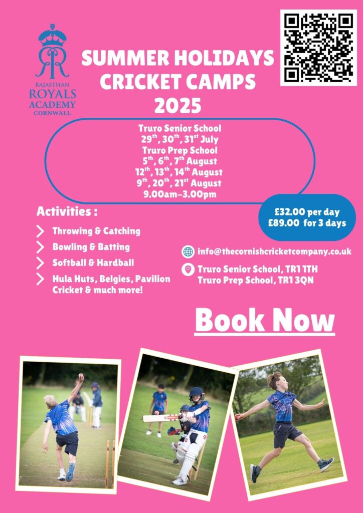 Summer Cricket Camp 2025 : Sir Ben Ainslie Sports Centre